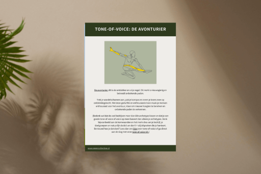 Archetype avonturier uitgelicht - MEER Collective